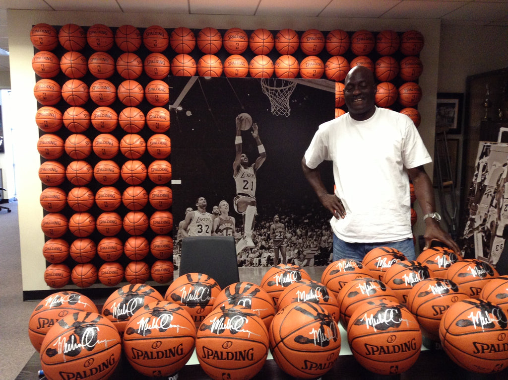 Michael Cooper Personally Hand-Printed + Signed NBA Basketball – The ...